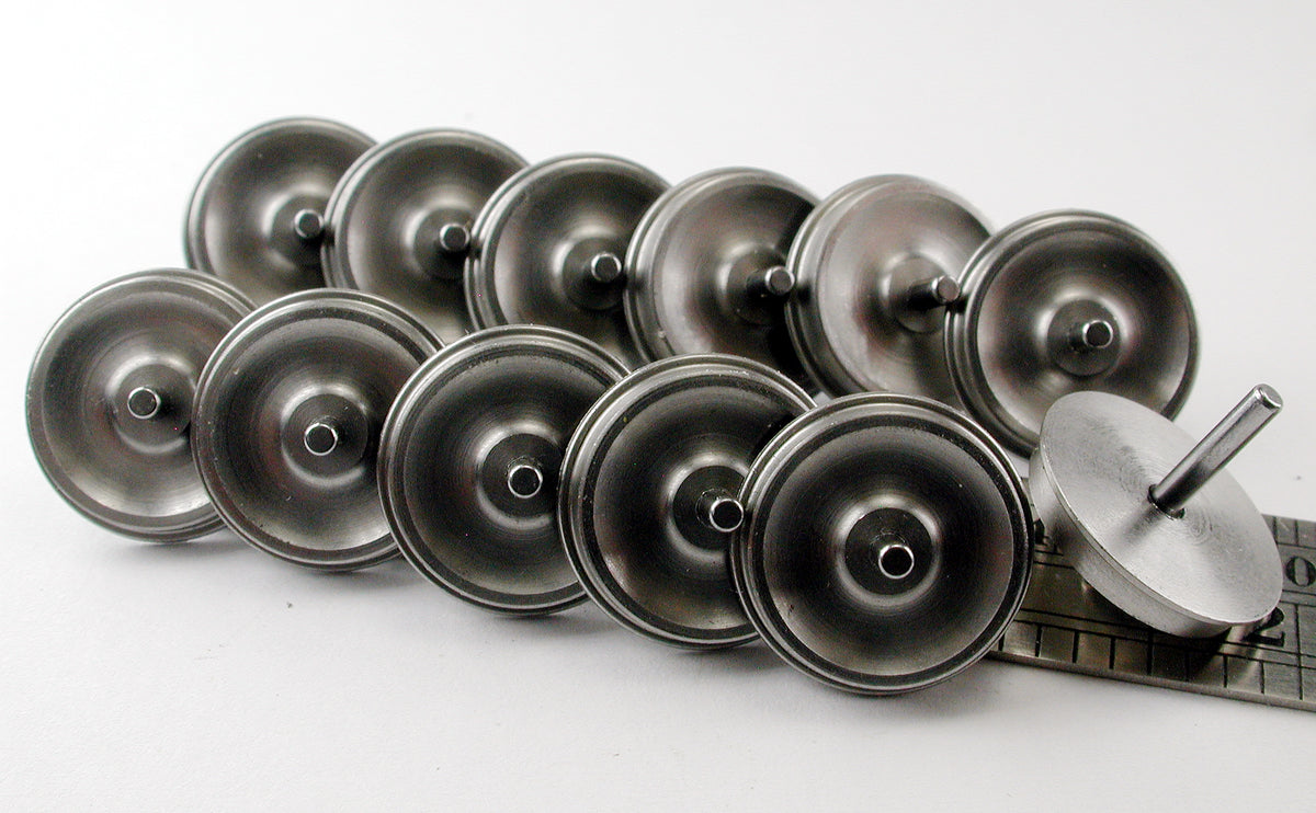 Half Axle, Inside Frame (Newer), HO, 40"/88 Wheels, 1.5mm x 0.475" Axl ...