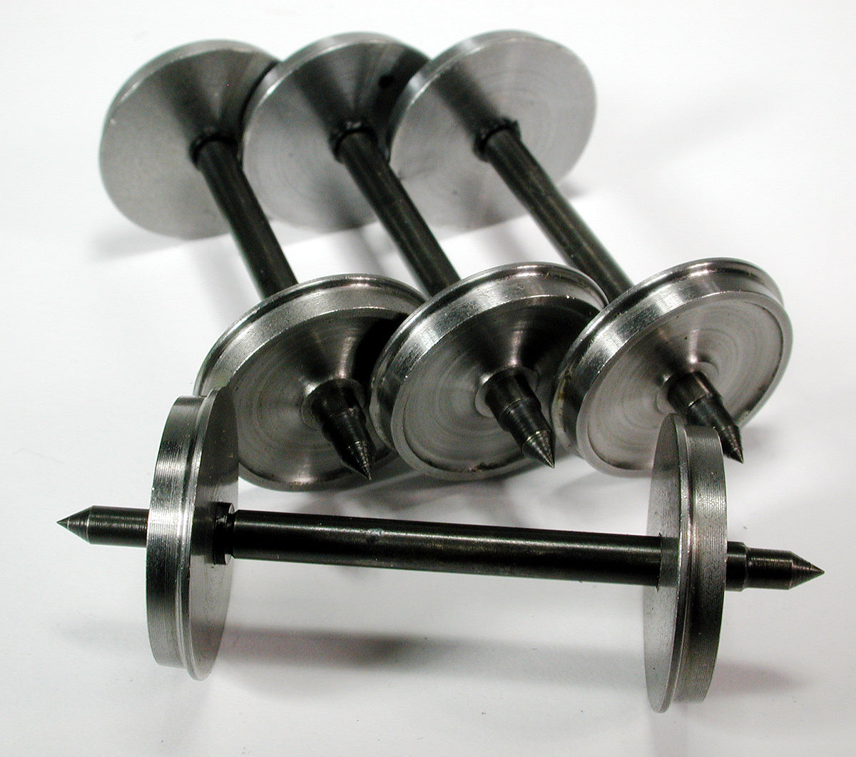 O Scale Wheelset, P:48, 33"/115, 1/8" x 1.920" Pointed Axle, Atlas/Chi ...